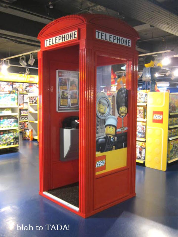 blah to TADA!: Legos in London