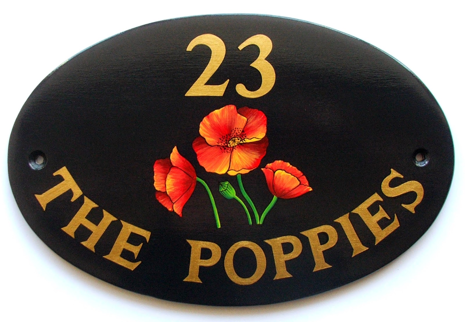 Hand Painted House Signs by Ceramic Art: House Signs, House Plaques and ...