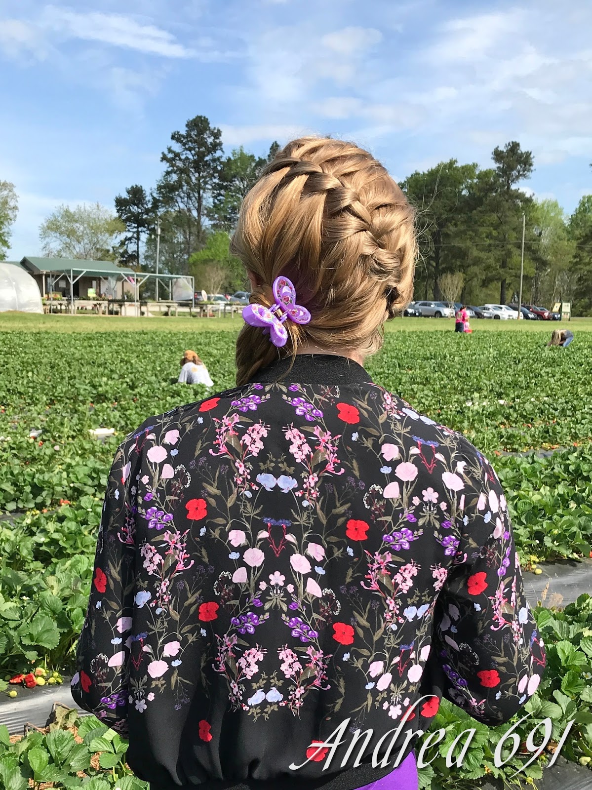 Braids & Hairstyles for Super Long Hair: A waterfall braid to go ...