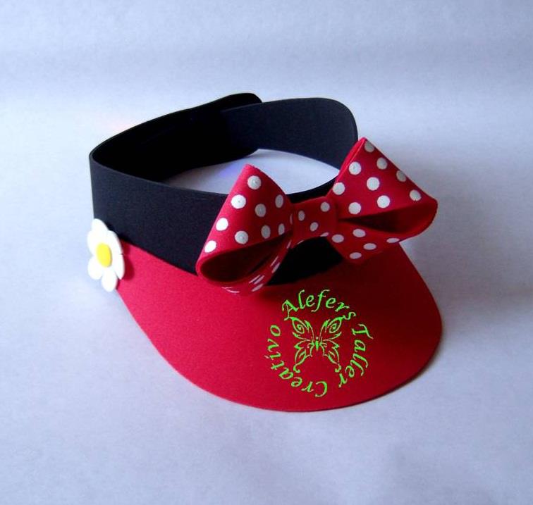 ALEFERS TALLER CREATIVO.: VISERAS DE MINNIE Y MICKEY MOUSE