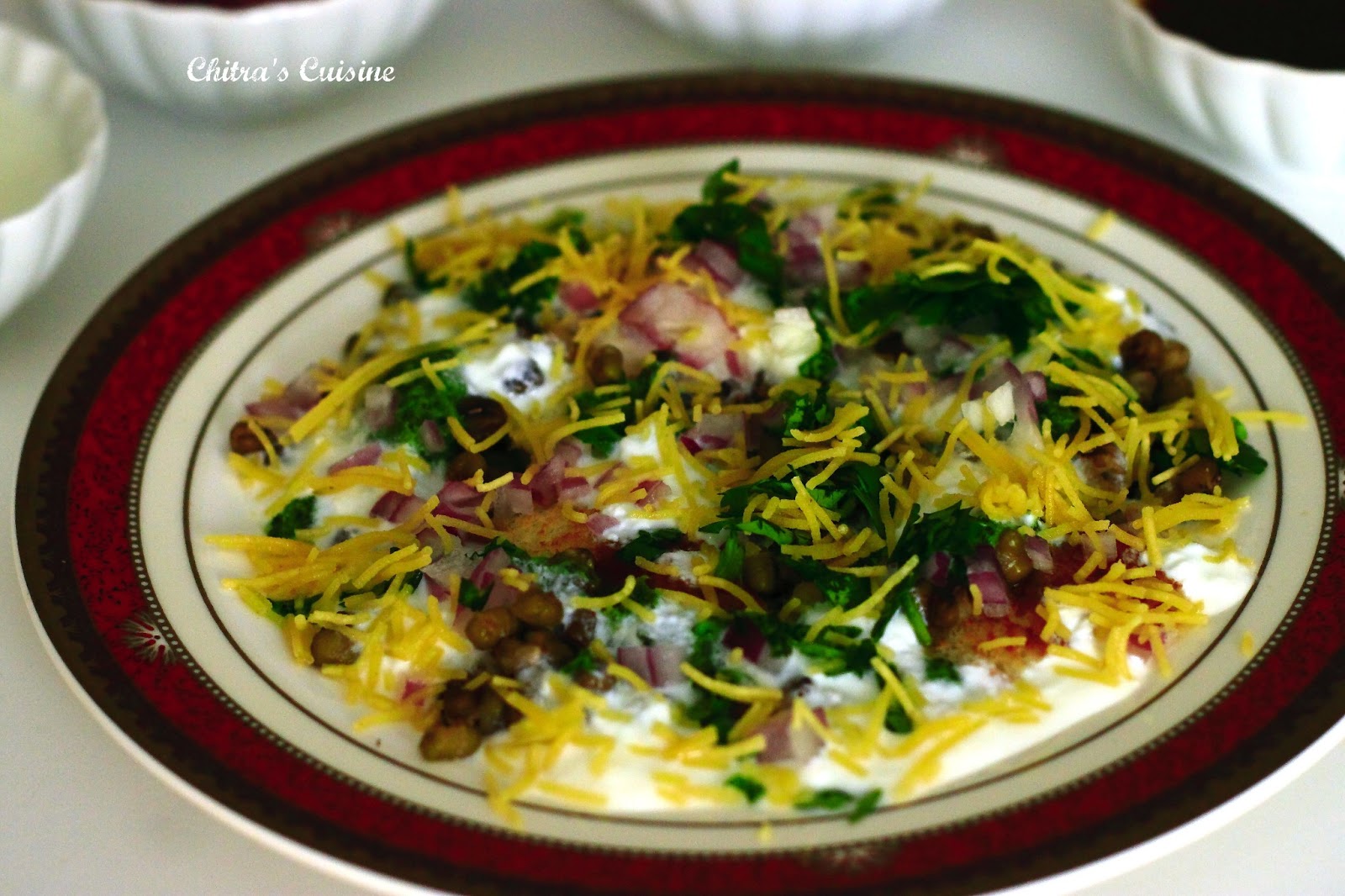 Chitra's Cuisine: Bread Dahi Chat