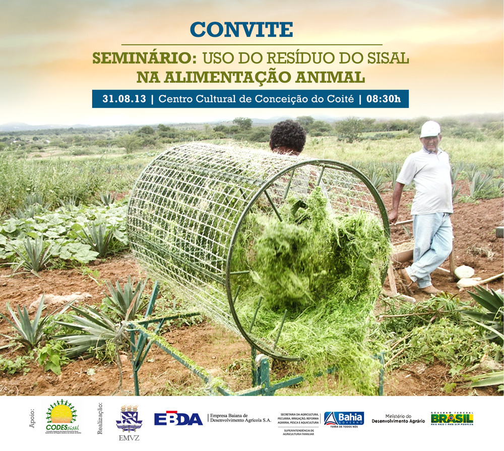 Diário do Campo: Seminário : USO DE RESÍDUOS DO SISAL NA ALIMENTAÇÃO ANIMAL
