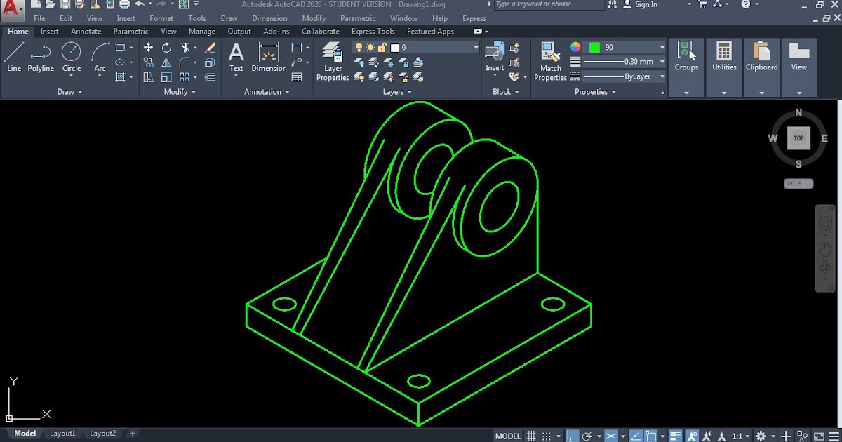 ABOUT ISOMETRIC DRAWING IN AUTOCAD 2020 THEIR PROPER DEFINITION | ER ...