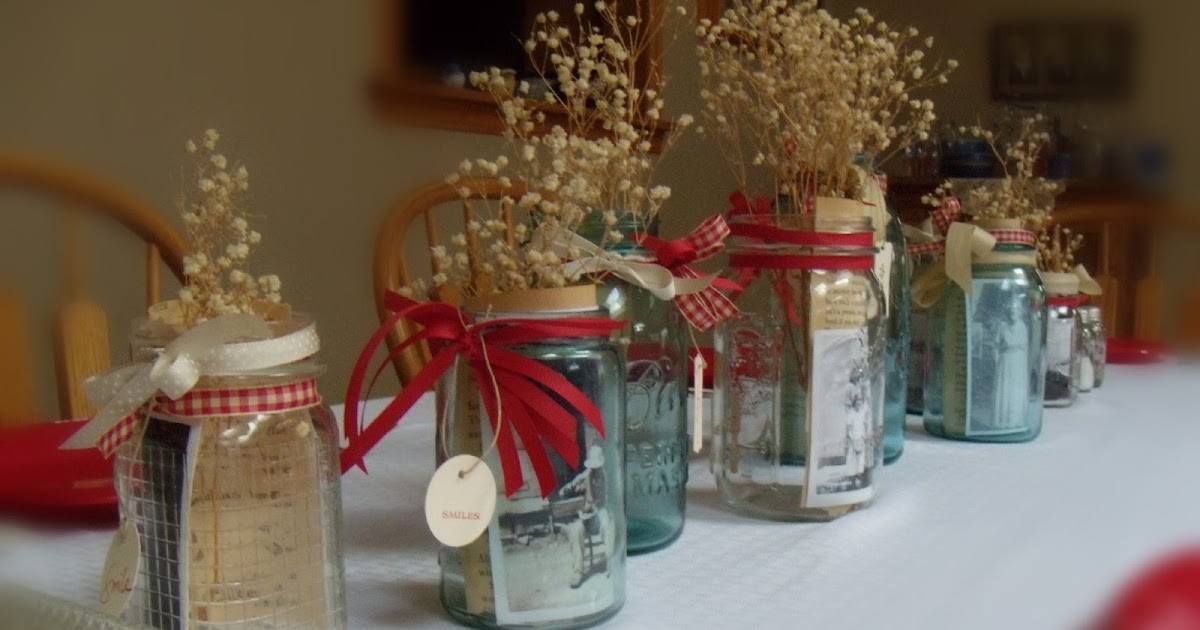 Procraftination: Mason jars + family photos