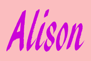 Alison