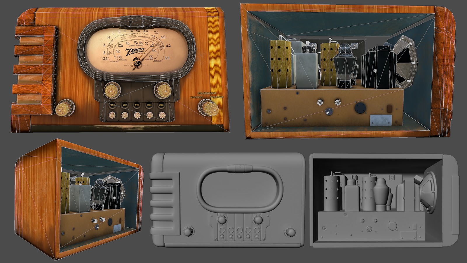 Process Book: John Q: Blunderbuss and Radio textures