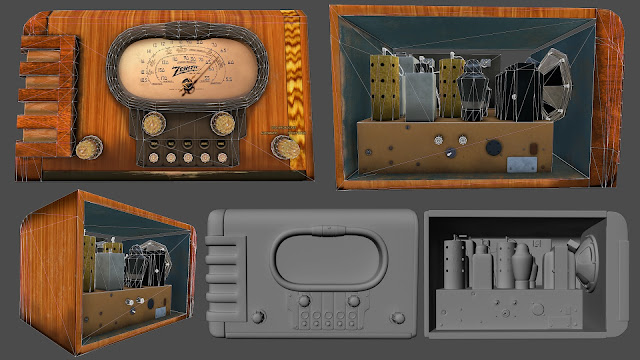 Process Book: John Q: Blunderbuss and Radio textures