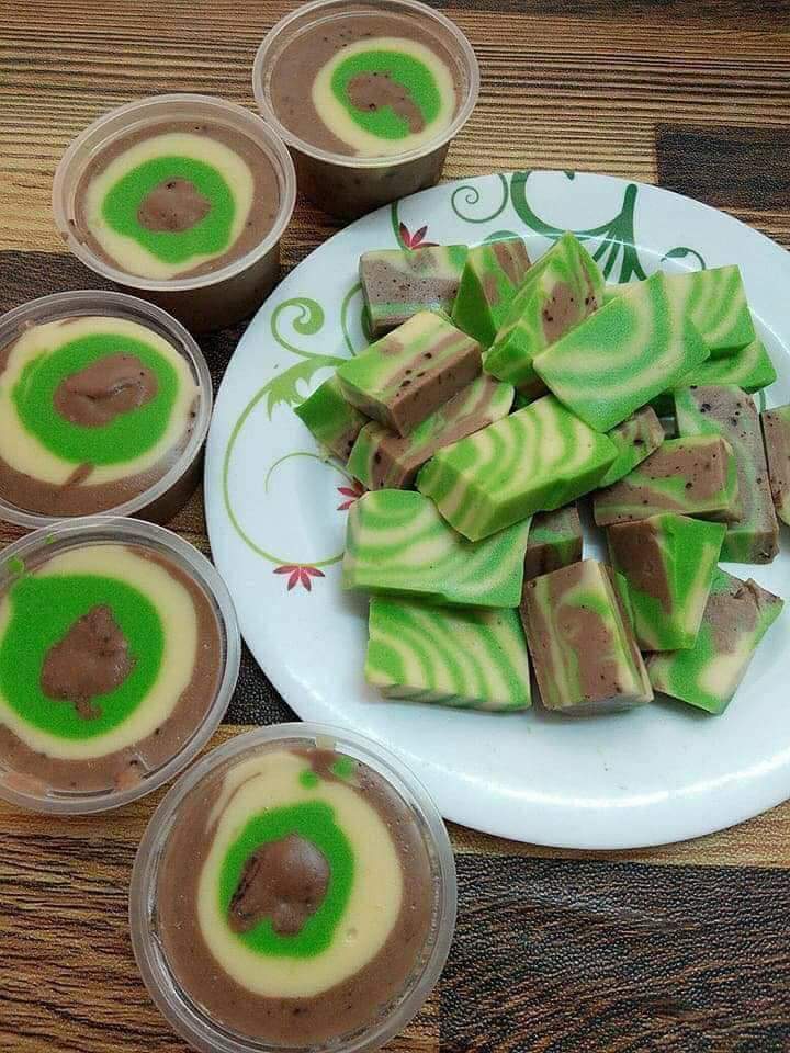 MaKaN JiKa SeDaP: RESEPI PUDING ROTI MARBLE