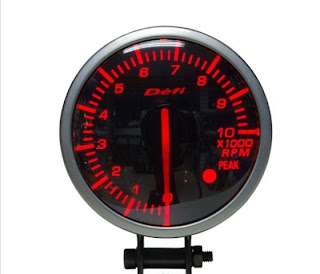 Ez Performance: defi BF meter black face