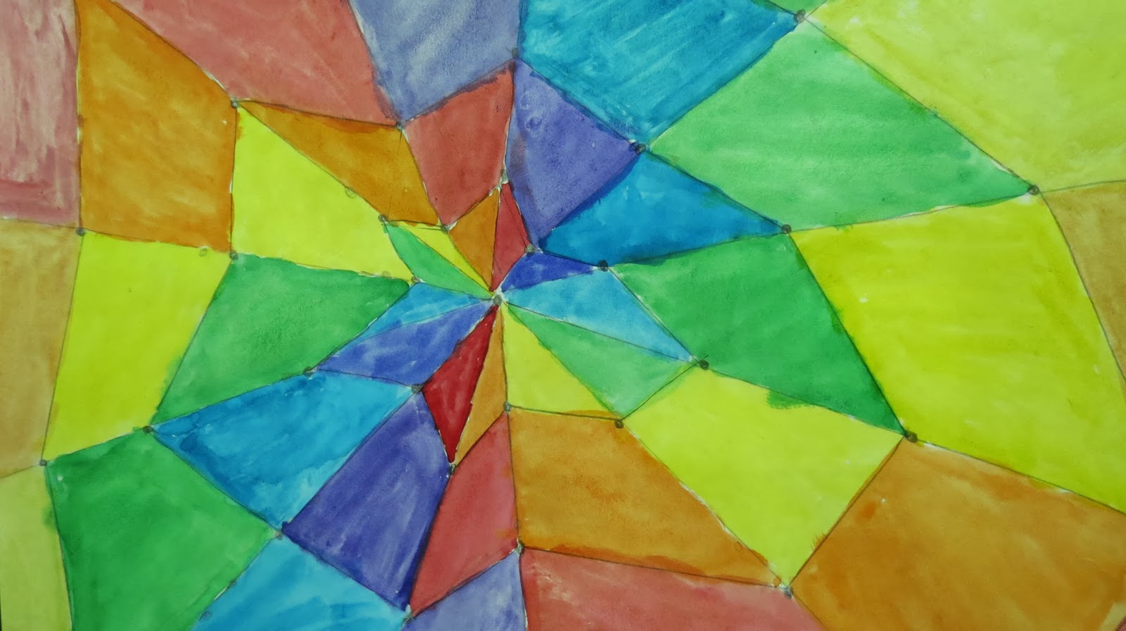 Art Room Blog: 4th grade color wheel