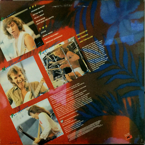 Classic Rock Covers Database: Pat Travers - Live! Go for What You Know ...