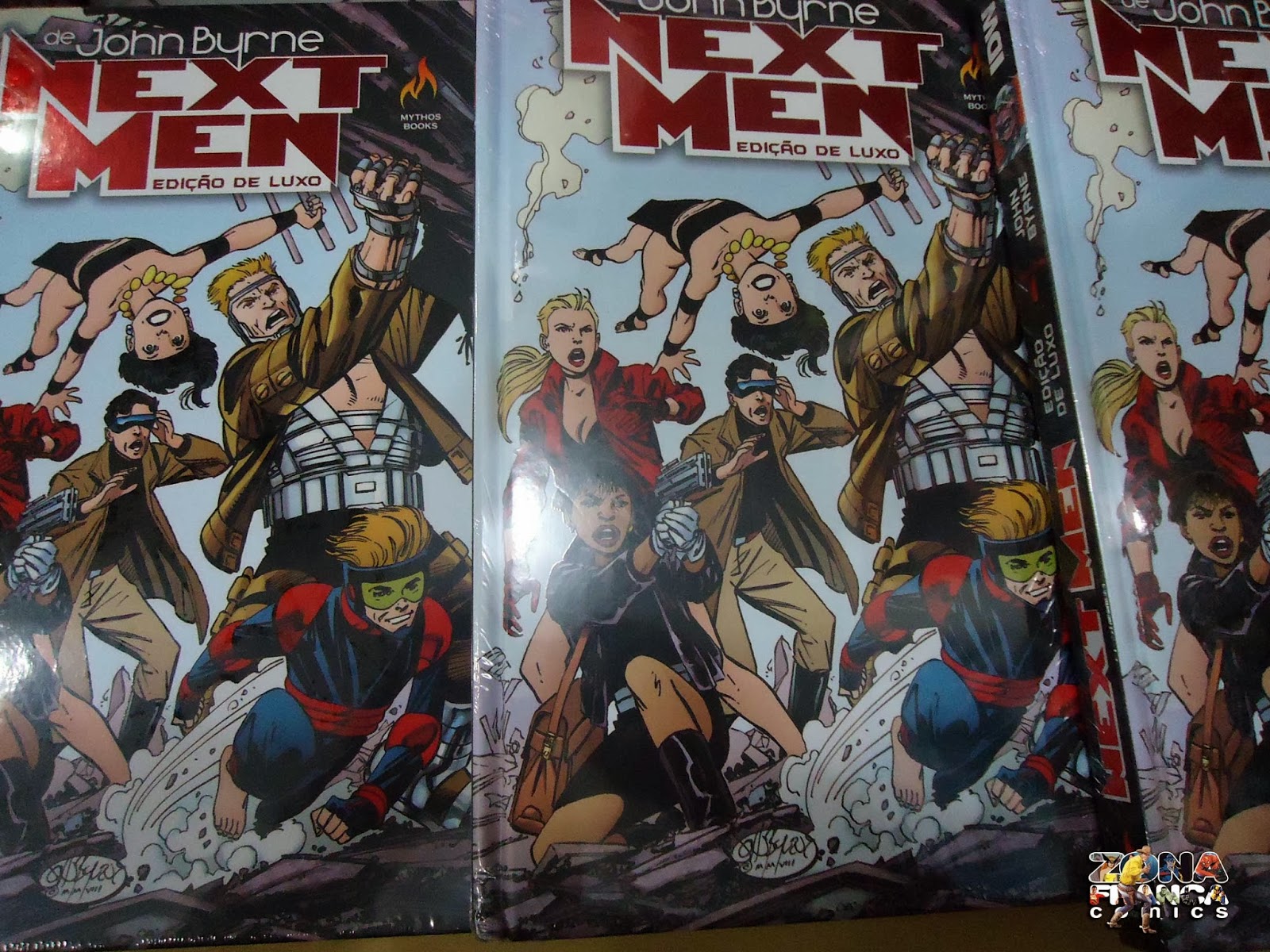 ZONA FRANCA COMICS: NEXT MEN - JOHN BYRNE EDIÇÃO DE LUXO PELA MYTHOS ...