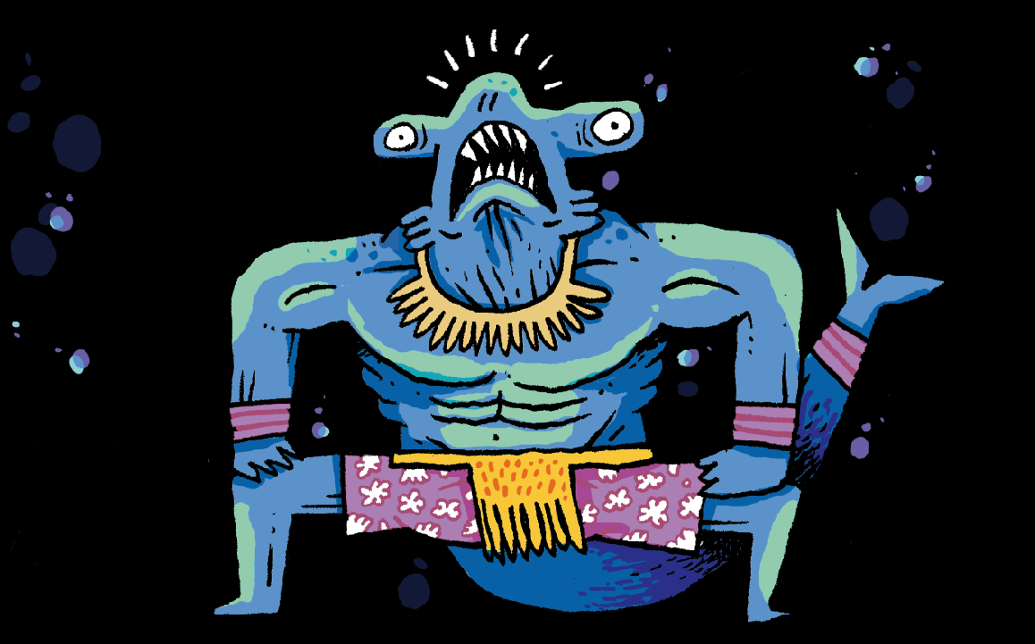 Mitos y leyendas | Dakuwaqa, el dios tiburón ~ HISTORIA DEL ARTE 2.0