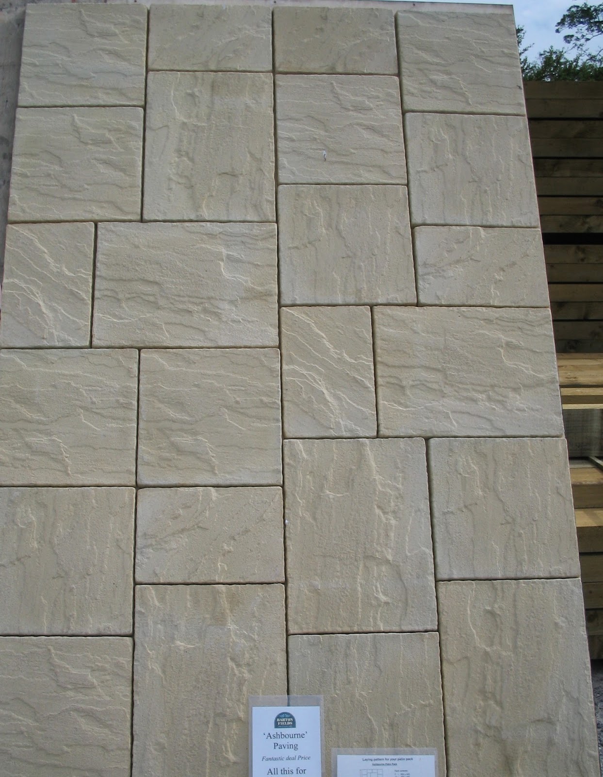 Barton Fields Patio and Garden Centre: Patio Pack Paving Range