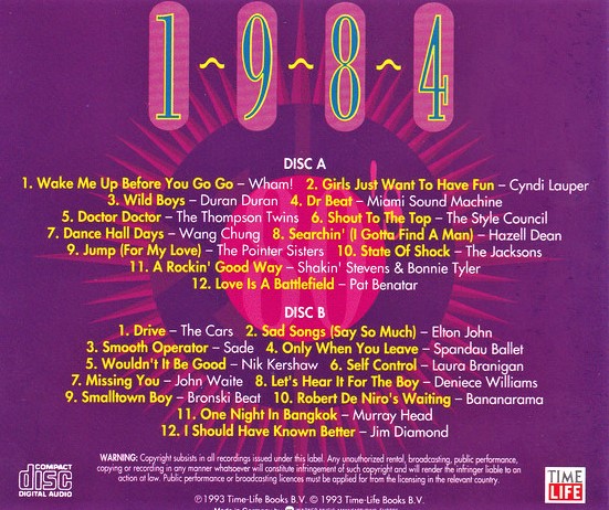 ELECTRONIC 80s - by Michael Bailey: THE 80S COLLECTION - TIME LIFE ...