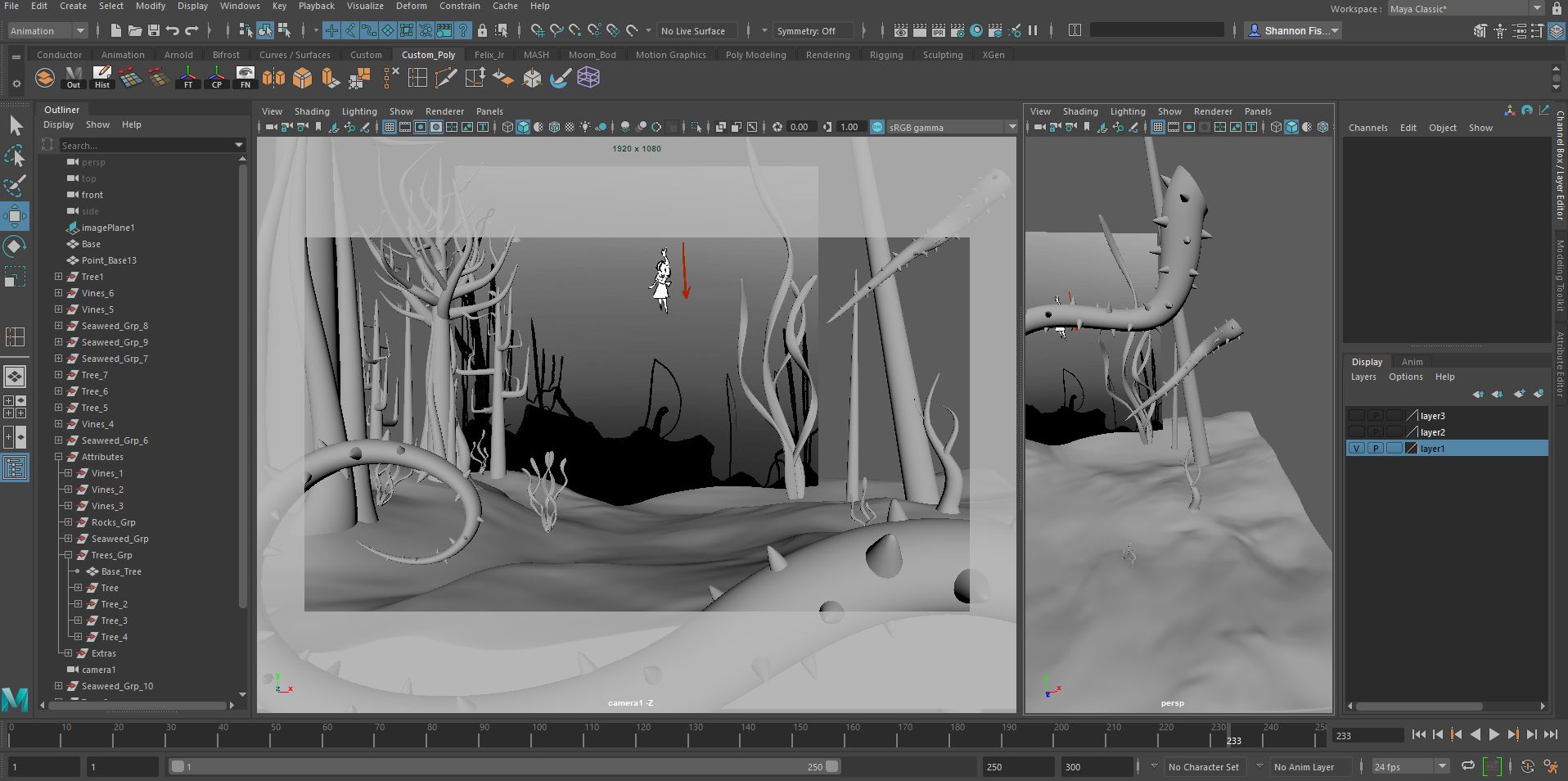 Modelling In Maya- Environment Modelling- Part 1