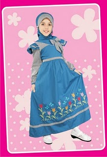 LAYLA Islamic Fashion: Koleksi Gaun Kanak-Kanak Muslimah "AINI"