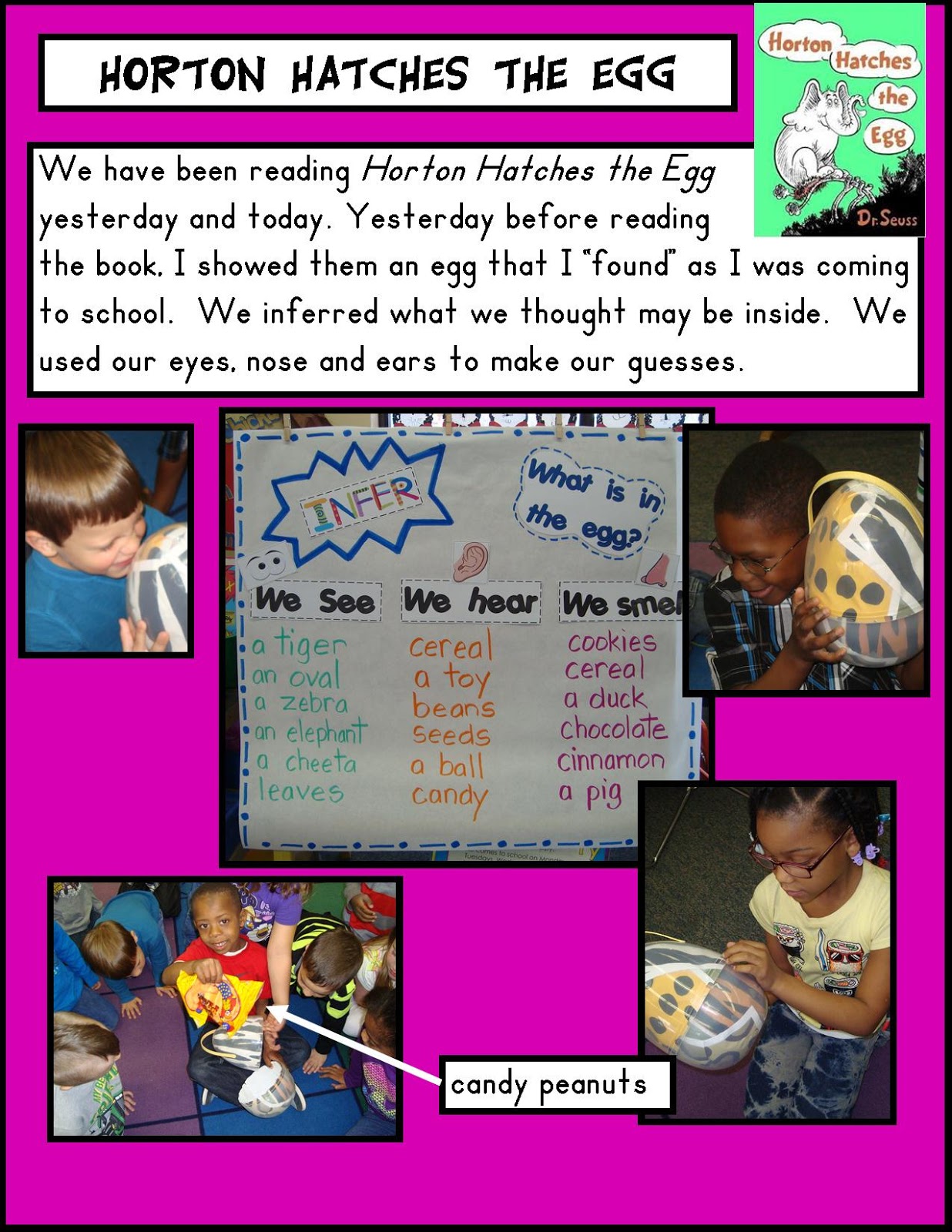 Golden Gang Kindergarten: Horton Hatches the Egg with Math Freebie