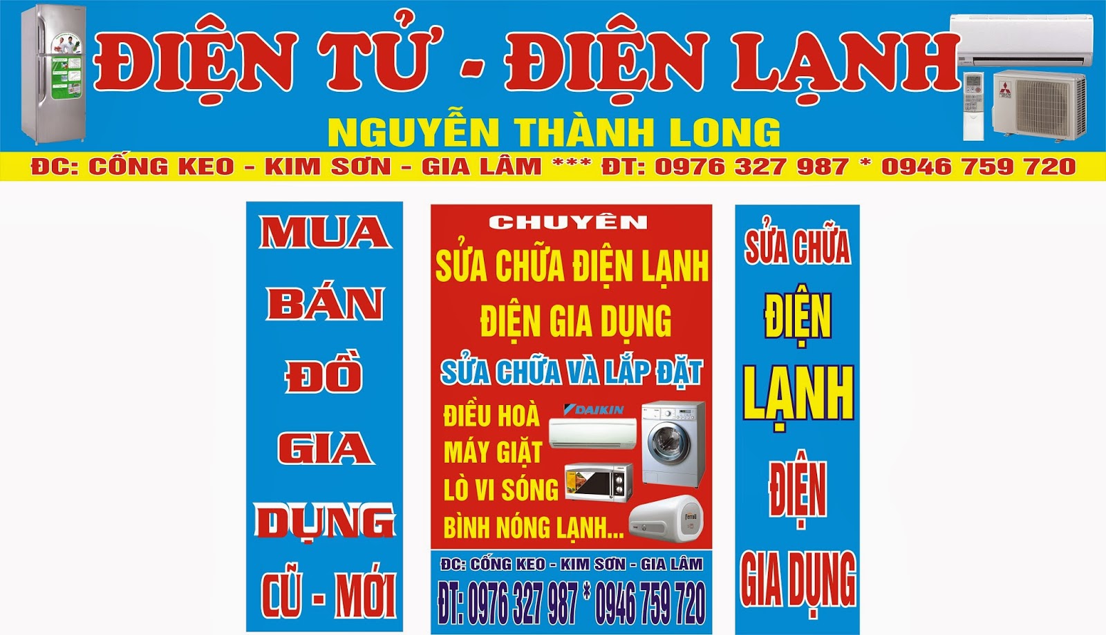 Top 50 Mẫu Biển Quảng Cáo điện Lạnh đẹp Và ấn Tượng Nhất