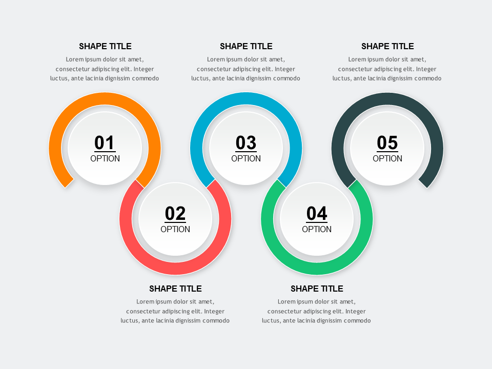 Arc Extend Link PowerPoint Templates - PowerPoint Free