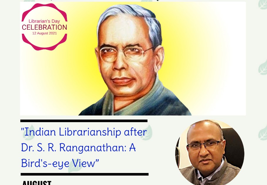 DLIS CUTN NEWS: Padma Shri Dr. S. R. Ranganathan's 129th Birth ...