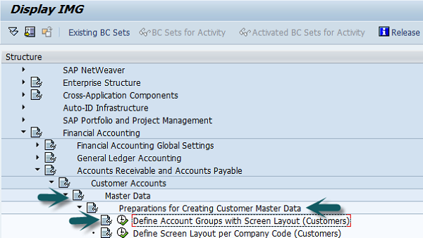SAP SD - Customer Account Groups