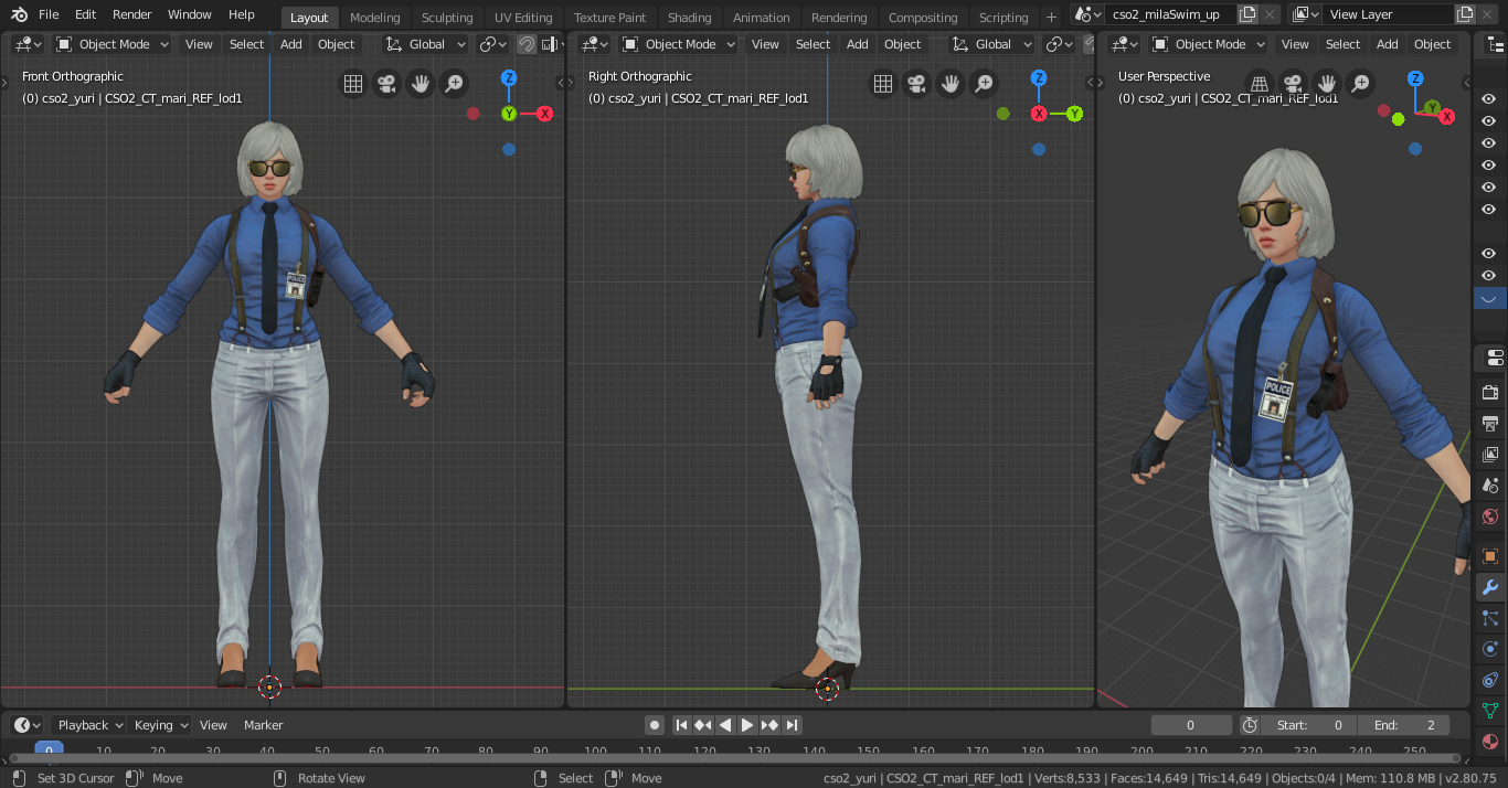 CSO2 Marie Vacation UP