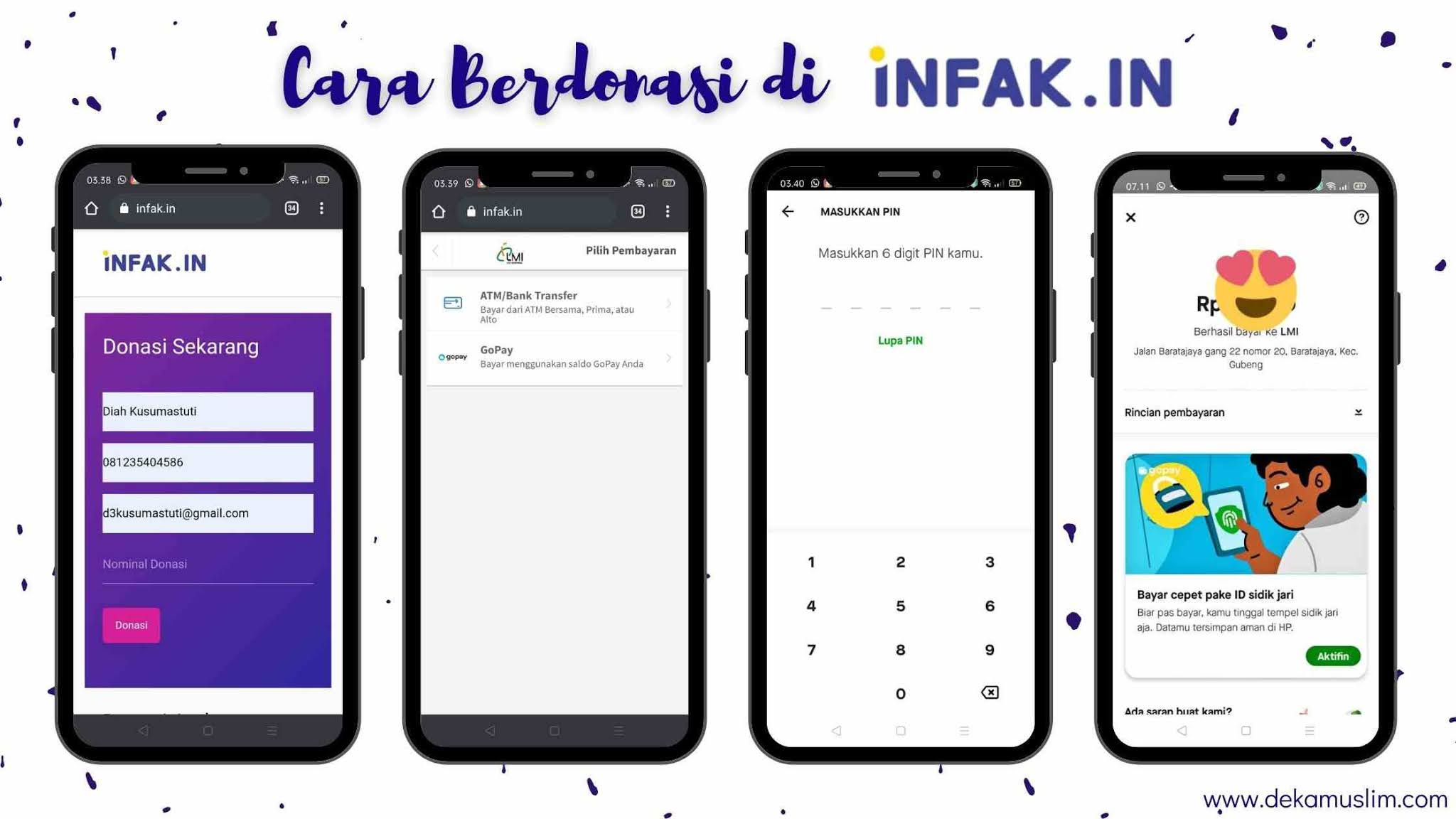 Infak.in Bikin Infak Jadi Lebih Mudah | dekamuslim