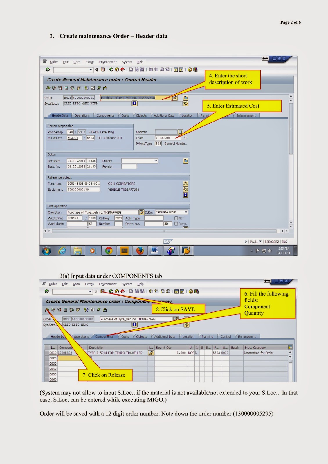 SAP PM, MM module tips for BSNL ERP End users: PR creation linking to a ...