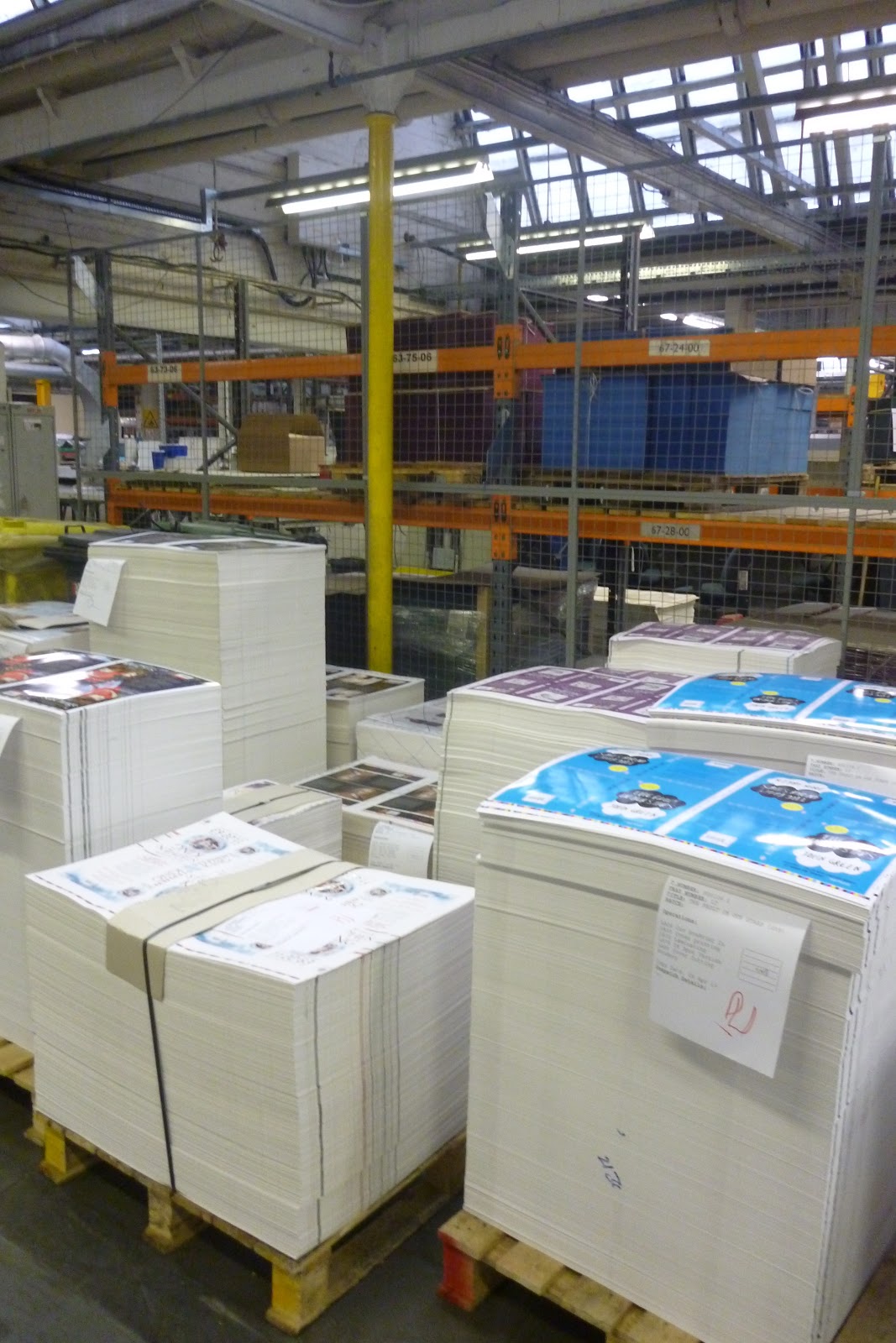 Stella Newman's blog: The book factory!