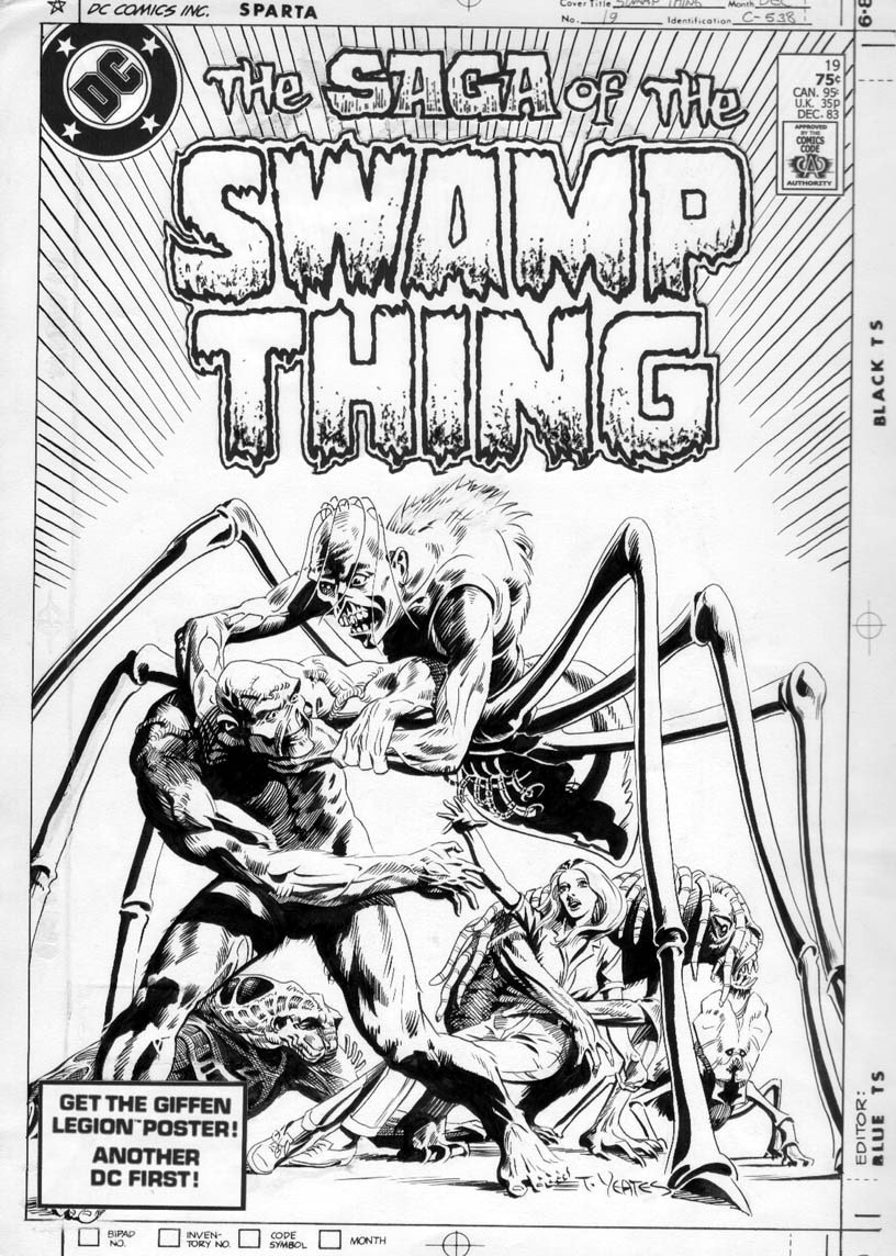 DC Comics of the 1980s: 1983 - Anatomy of a cover - The Saga of the ...