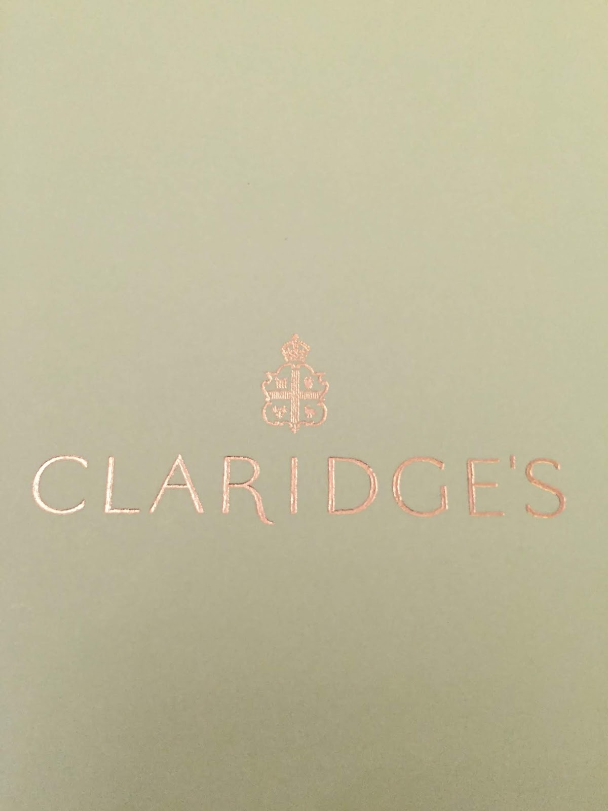 Let's Add Sprinkles: Afternoon Tea At Claridge's In London