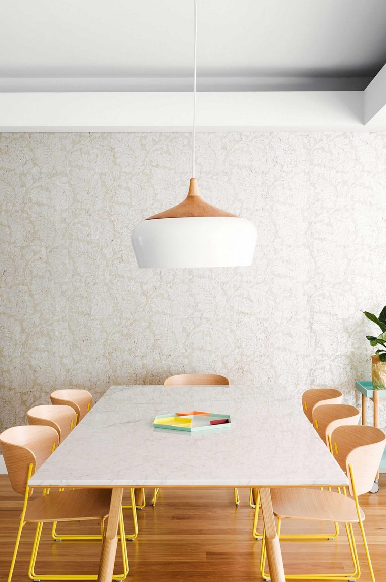 Comedores modernos blancos: + 25 Ideas de estilo y la elegancia