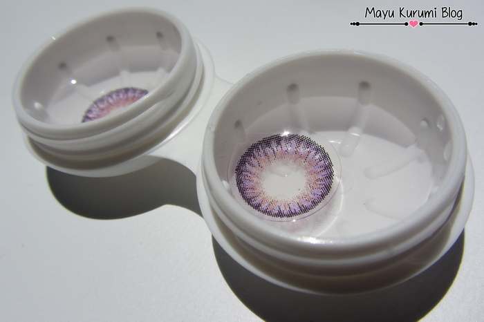 ~Circle Lenses~ Geo Tri Color Violet - Mayu Kurumi Blog
