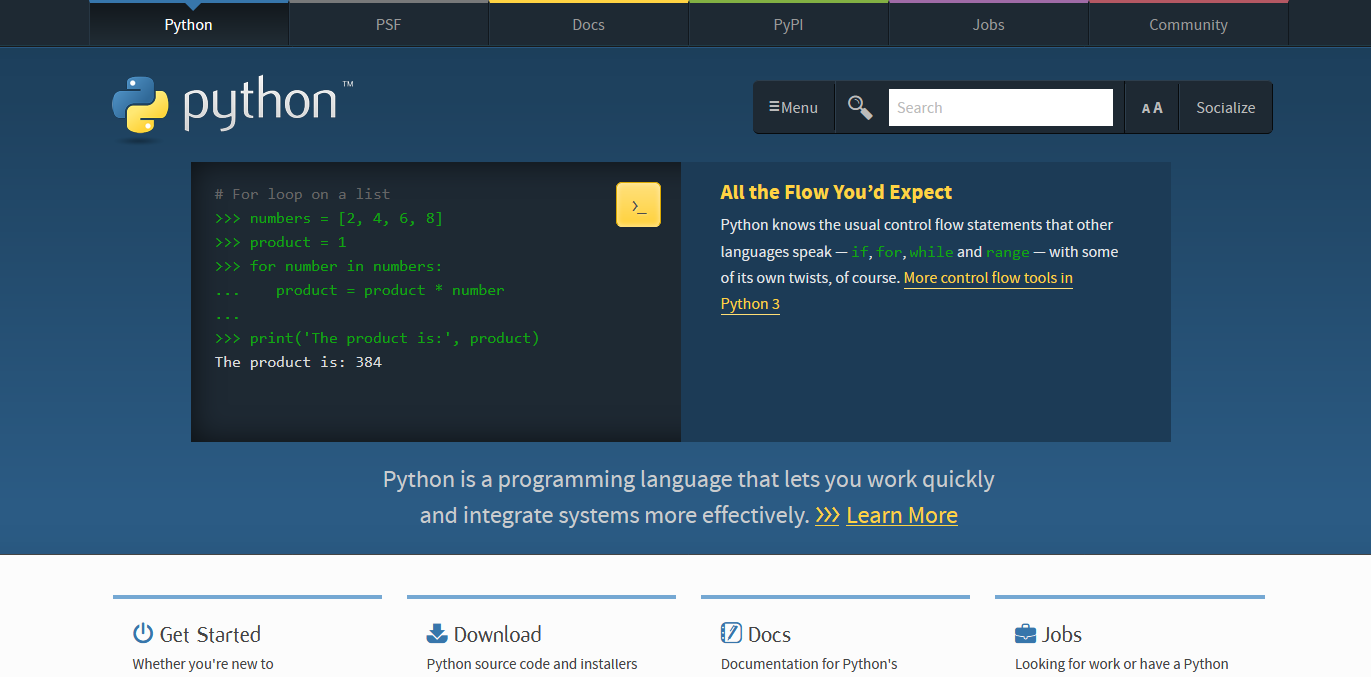David Alejandro Mendoza Martínez: Lenguaje de programación Python