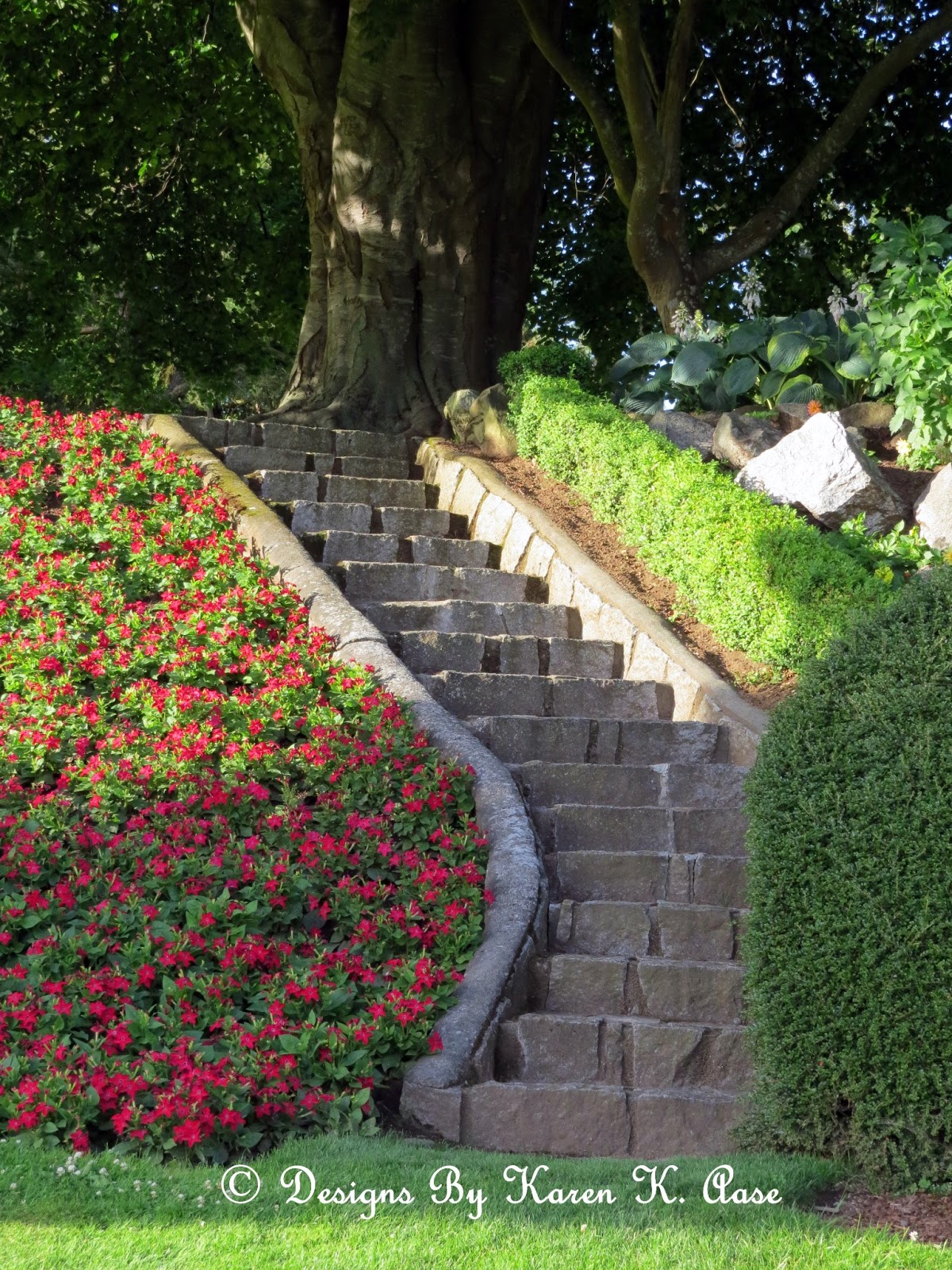 Designs By Karen K. Aase: Blaine Peach Arch Canada & Blaine Washington