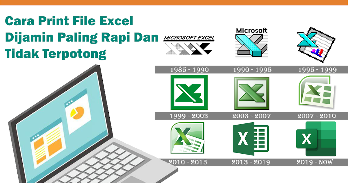 Cara Print File Excel Dijamin Paling Rapi Dan Tidak Terpotong