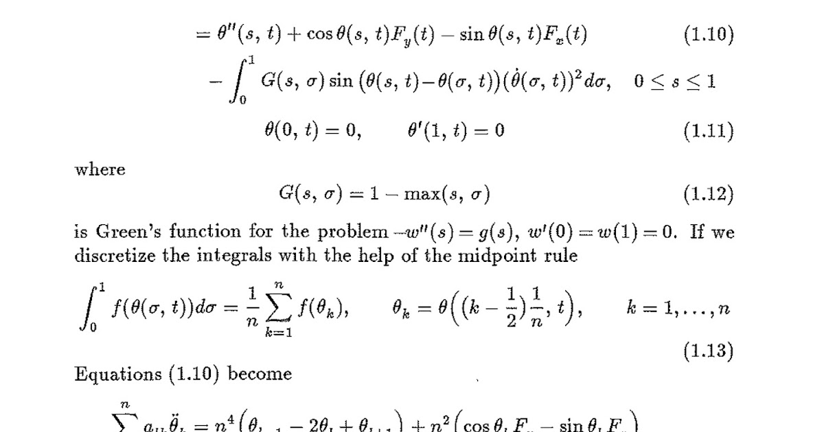 Example Of Stiff Equations Chapter 3 Solving Ordinary Differential Equations