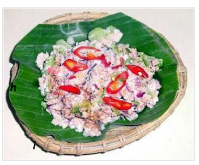 Kadazan Food: Ambuyat Hinava Butod