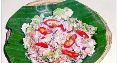 Kadazan Food: Ambuyat Hinava Butod