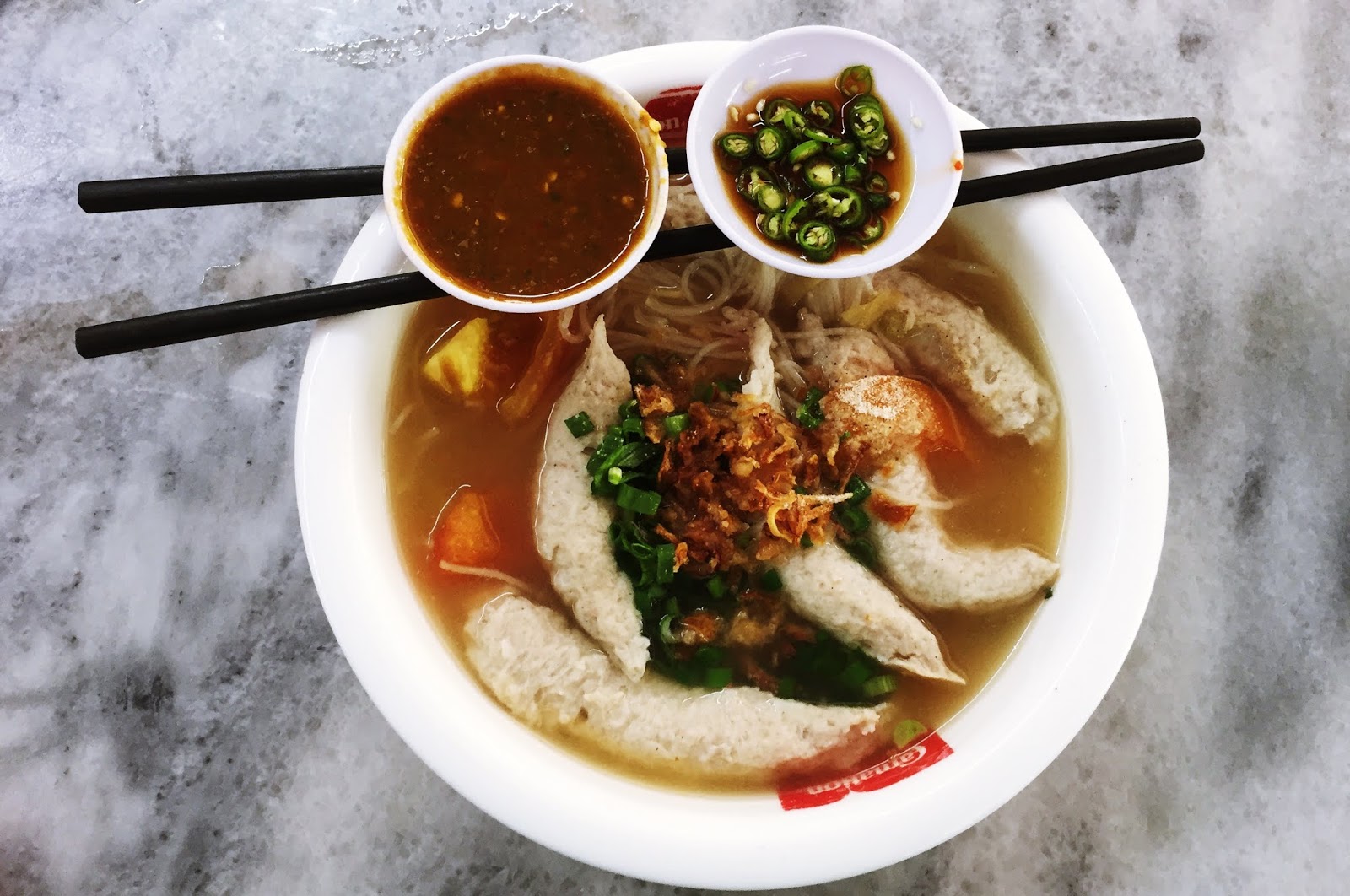 Fat Phoenix: WOO PIN FISH HEAD NOODLES