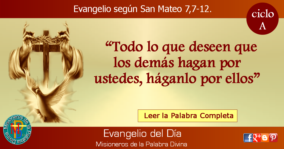 Un Padrenuestro, Un Avemaría y Un Gloria por el Papa: EVANGELIO - SAN ...