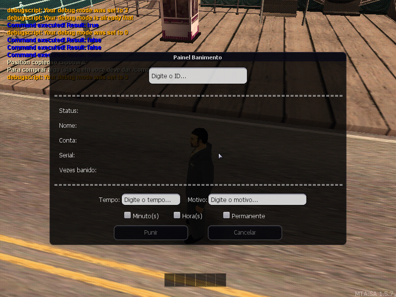 MTA:SA - SISTEMA DE BAN POR ID