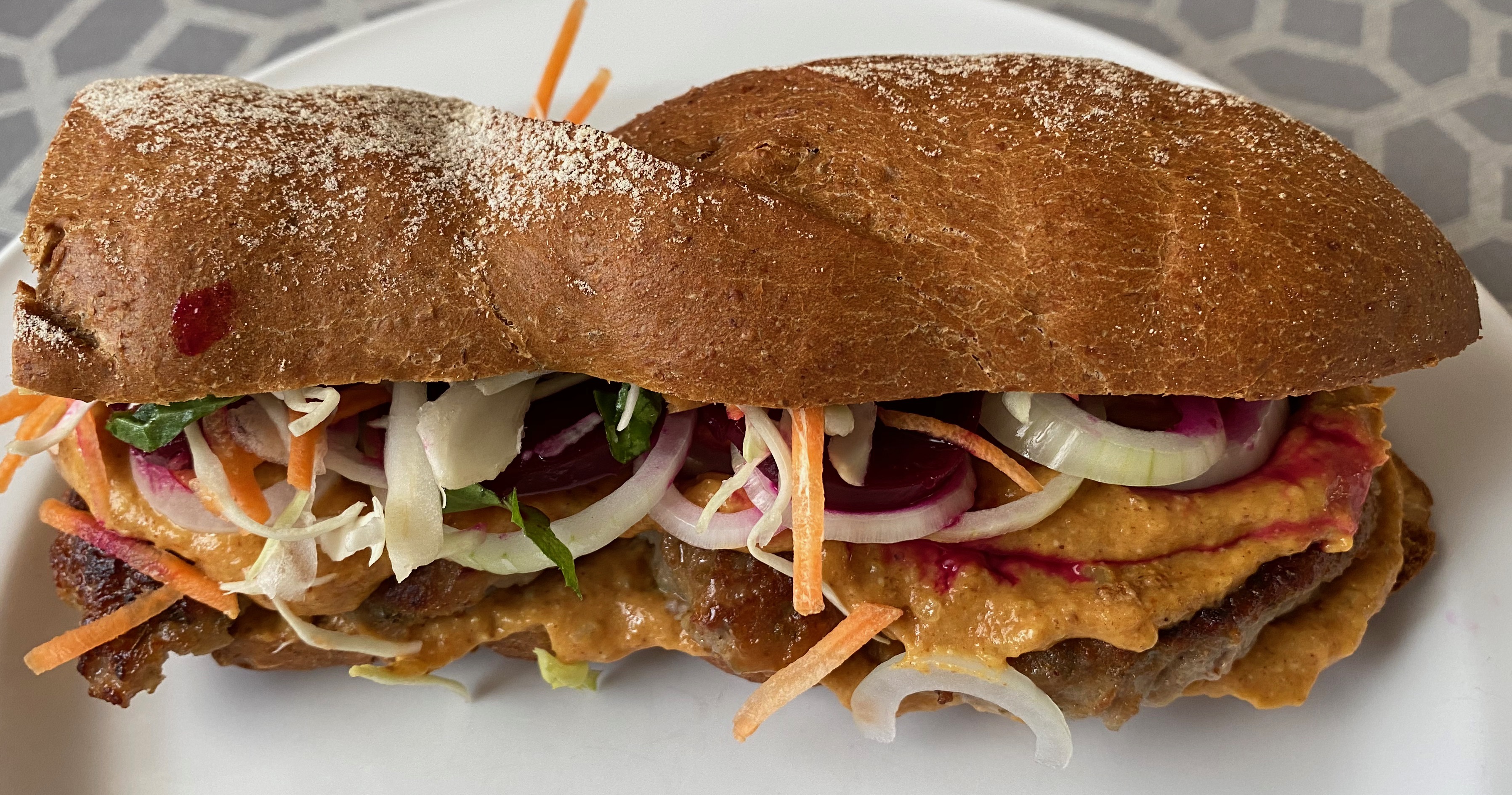 Hornbek: Frikadelle Sandwich