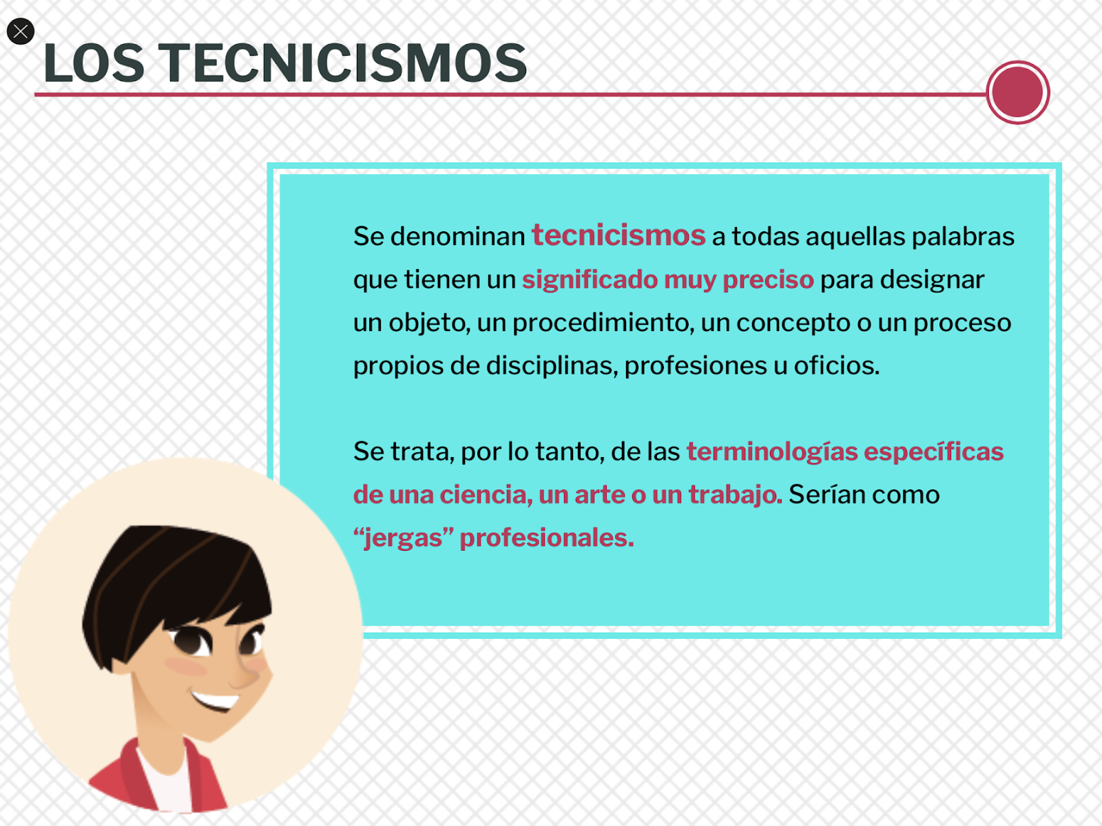 QuiNTo uNi2: LOS TECNICISMOS - PRESENTACIÓN