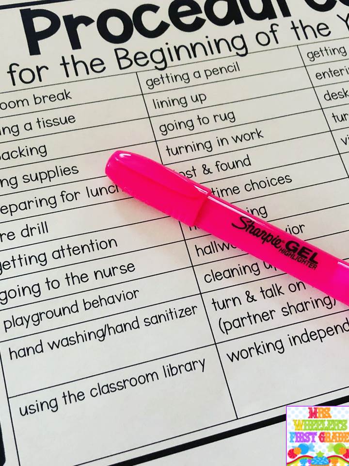 Mrs. Wheeler's First Grade Tidbits: Back to School 2019