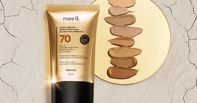 Make B. lança primeira base do mundo que une FPS 70 e Ácido Hialurônico