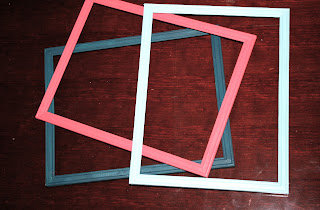 Small ♥ Things: DIY Colorful Frames
