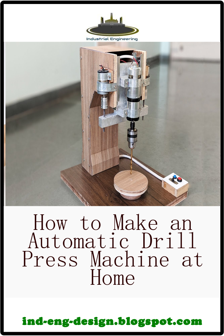 How to Make an Automatic Drill Press Machine at Home | MagOne 2016