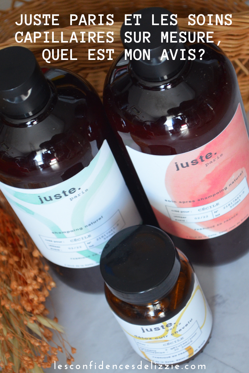 Juste Paris, mon avis - Les confidences de Lizzie, blog beauté et bien-être